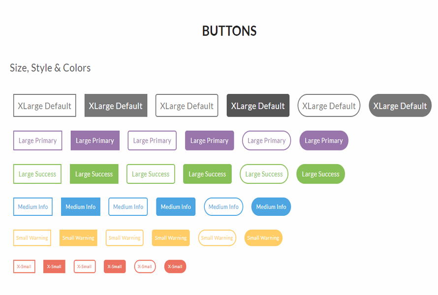 Bootstrap Stylish Buttons UI-Kit Free Download | TemplatesPoint Bootstrap Stylish Buttons UI-Kit Free Download | TemplatesPoint
